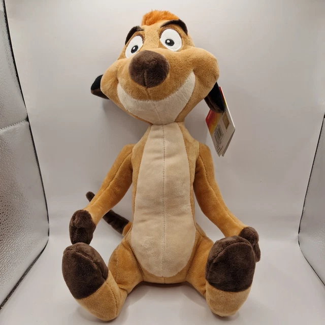 DISNEY 12& THE Lion King Timon Soft Plush Toy With Tags £7.99 - PicClick UK