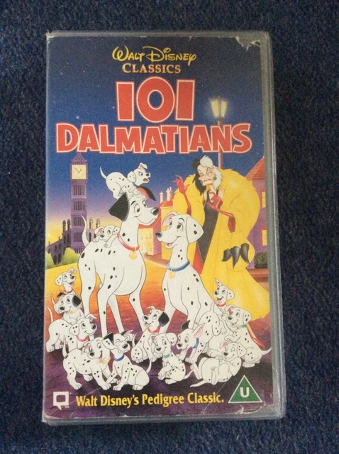 WALT DISNEY’S 101 Dalmatians [UK, VHS] - Animated “Pedigree Classic ...