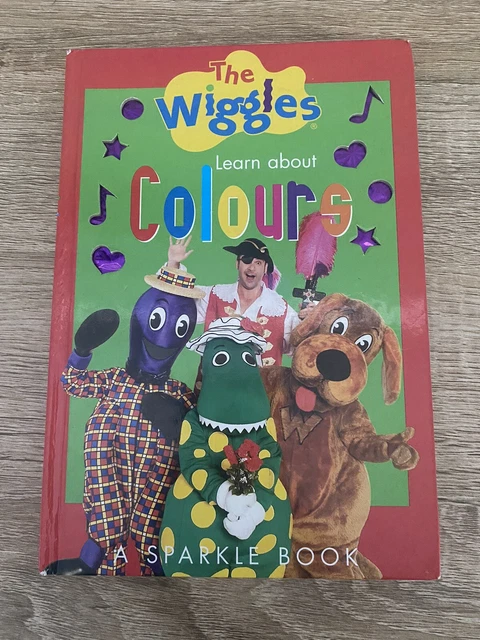 THE WIGGLES 2008 Learn About Colours Sparkle Book FREE POST $12.50 ...