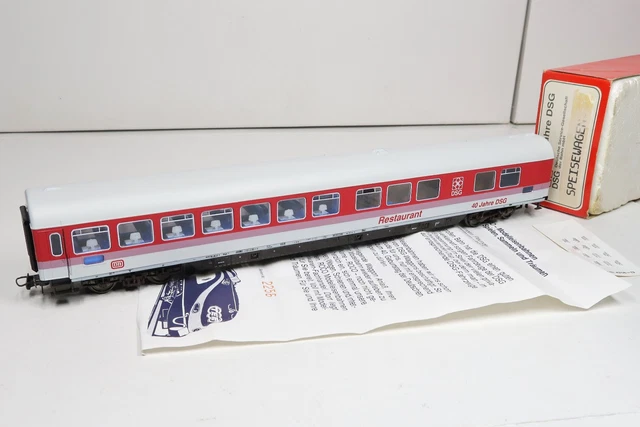 ROCO H0 SOMO Speisewagen "40 Jahre DSG" der DB - TOP + OVP EUR 1,00 - PicClick DE