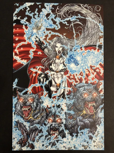 BRIAN POLIDO'S LADY Death-Avatar Boundless Comics Poster 6.5x10 Juan ...