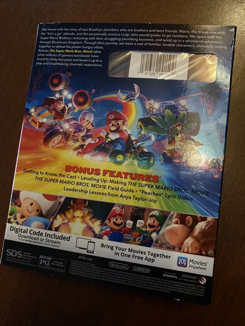 THE SUPER MARIO Bros. Movie: Power Up Edition (Blu-ray, DVD, Digital ...