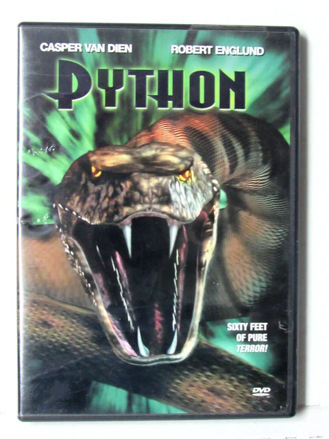 PYTHON DVD ROBERT Englund, casper van Dien, Sci-fi/Horror *Buy 2 get 1 ...