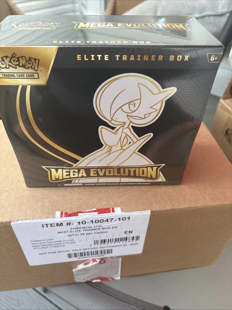POKÉMON TCG: MEGA Evolution Gardevoir ETB Elite Trainer Box NEW/SEALED ...