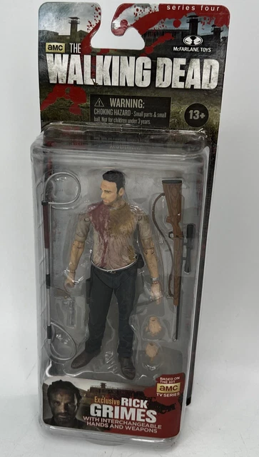 MCFARLANE TOYS THE Walking Dead Rick Grimes Series 4 New AMC TV series ...