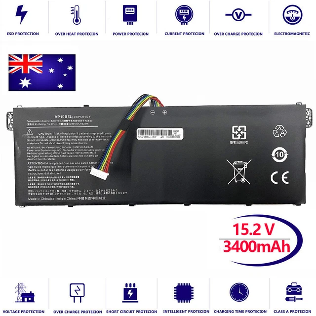AP19B5L BATTERY FOR Acer Aspire 5 A515-43-R4HV A515-43-R9MG A515-43 ...