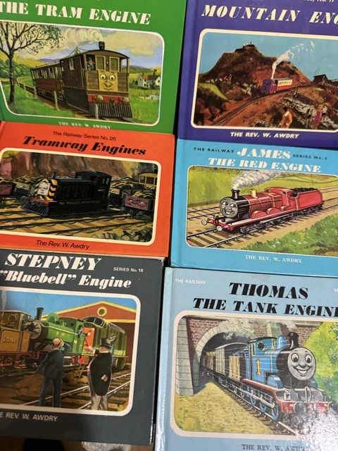 THOMAS THE TANK ENGINE & AND FRIENDS Railway Series Books Kaye & Ward ...