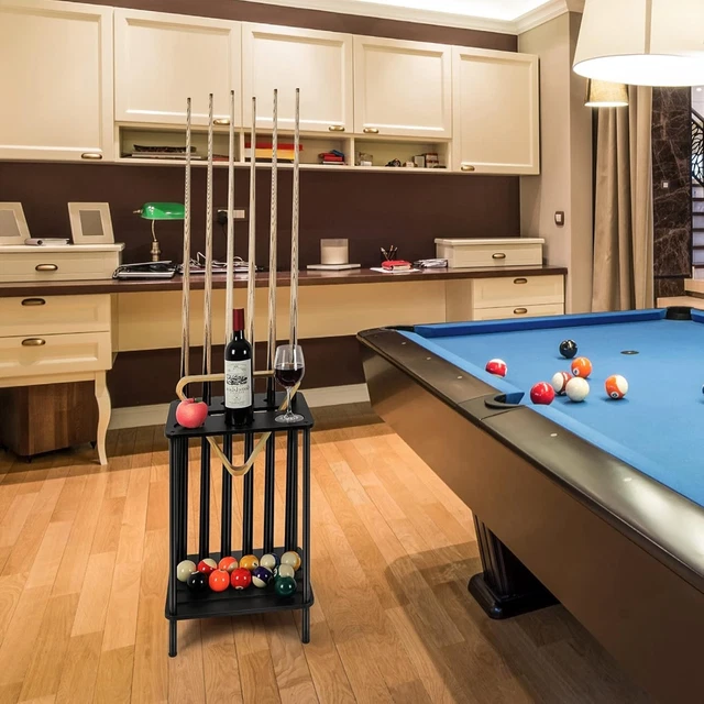 POOL STICK HOLDER Pool Table Accessories Pool Cue Holder Rack Billiard ...