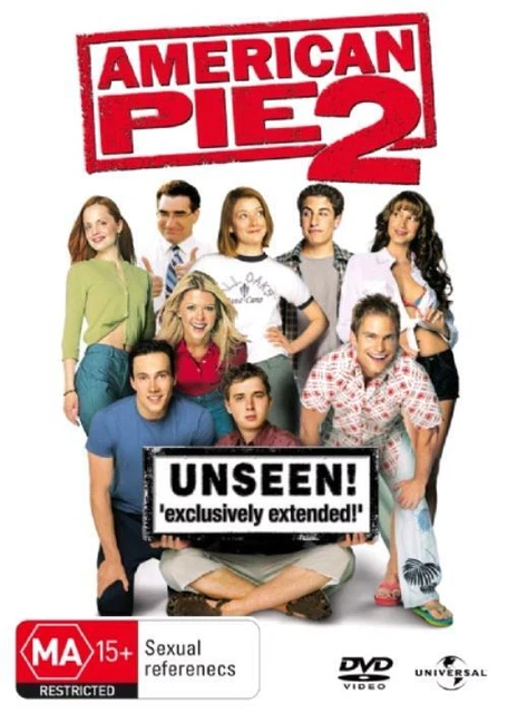 AMERICAN PIE 2 (DVD, 2001) Jason Biggs, Shannon Elizabeth, Chris Klein ...