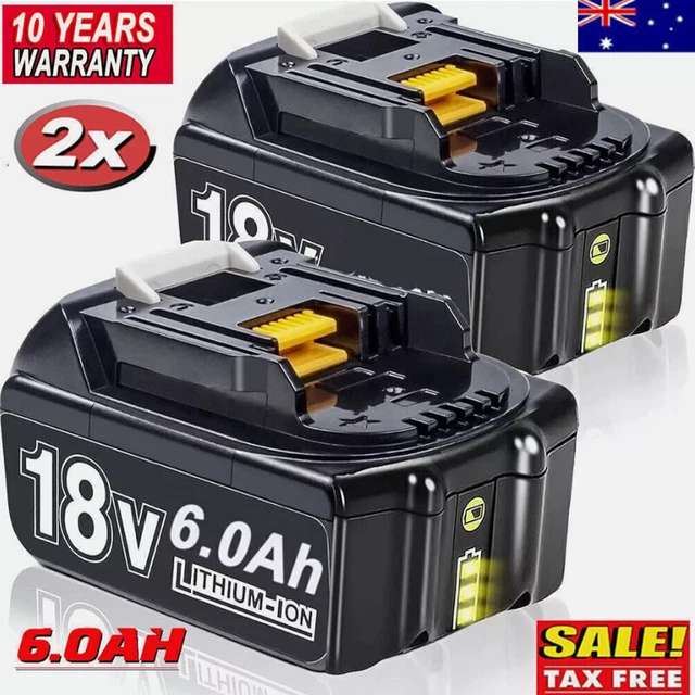 2 PACK FOR MAKITA 18V LXT LITHIUM ION BL1860 BL1830 BL1850 BL1860B 6.0Ah BATTERY $59.89 ...