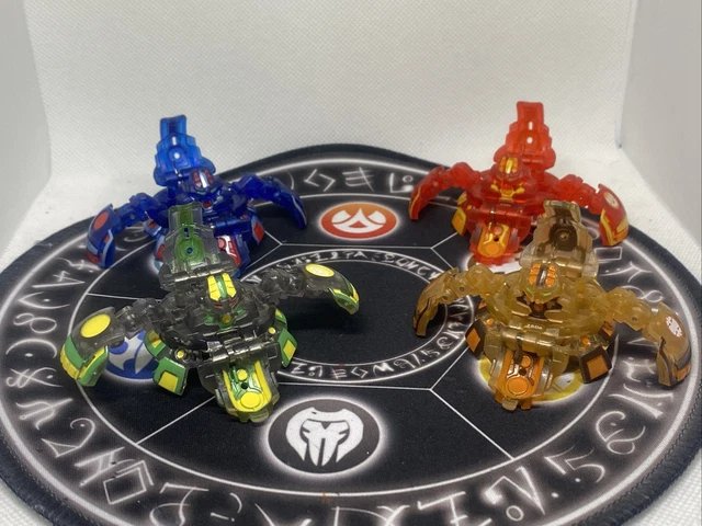 BAKUGAN BATTLE BRAWLER Pyrus Subterra Darkus Aquos durchscheinendes ...