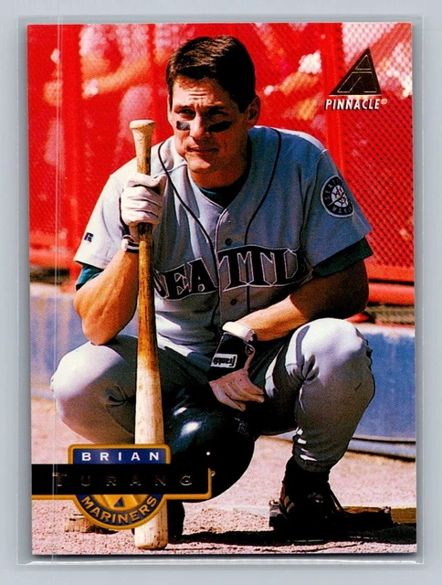 1994 BRIAN TURANG #377 Pinnacle Seattle Mariners Rookie 94-PIN #2 EUR 1 ...