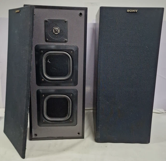 VINTAGE SONY APM-141ES Speakers 3 way Made in UK 160w/80w 8 ohms £94.99 ...