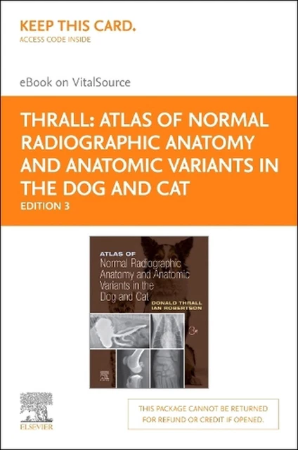 ATLAS OF NORMAL Radiographic Anatomy and Anatomic Variants in the Dog ...