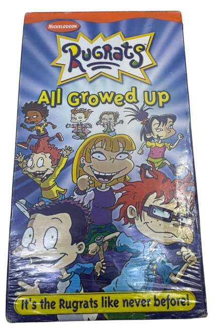 Nickelodeon Rugrats All Growed Up Vhs Tape Cartoon Classic 2001 5 25