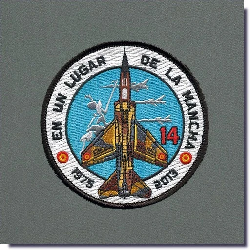 PARCHE MIRAGE F1 ALA 14 Ejército Aire Spanish Air Force Military Patch ...