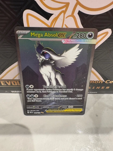 POKEMON TCG MEGA Evolution Mega Absol ex Special IR 180/132 Mint No ...