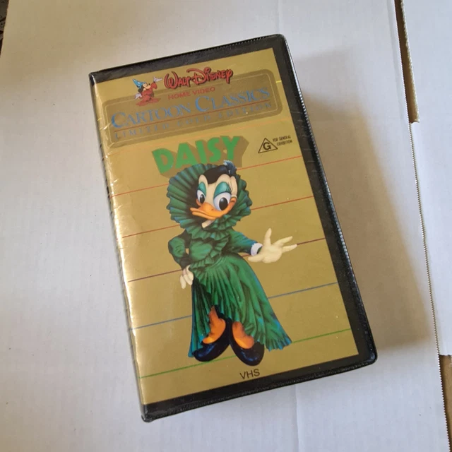 WALT DISNEY HOME Video Cartoon Classics Gold Daisy VHS VIDEO not DVD ...