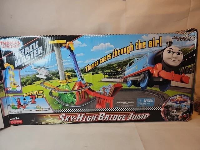THOMAS AND FRIENDS Trackmaster Sky High Bridge Jump Boxed £79.00 ...