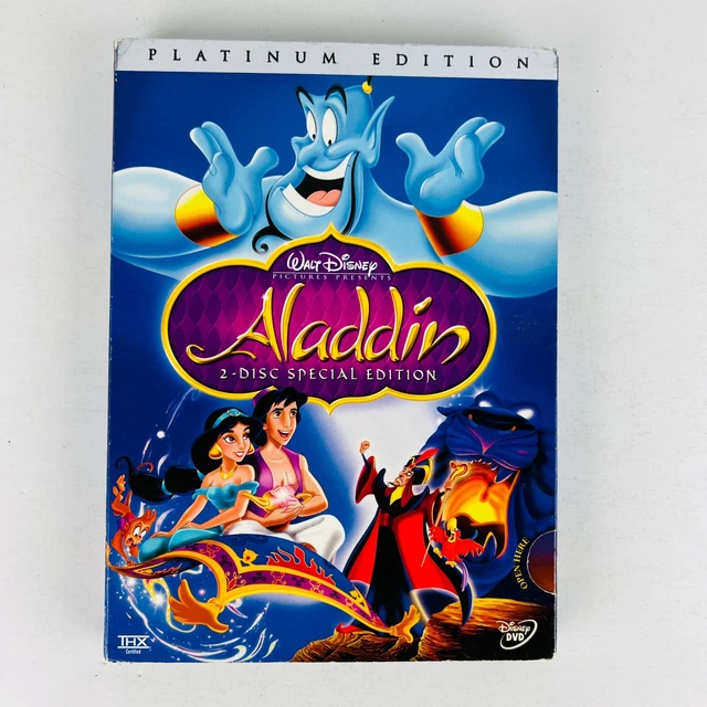 WALT DISNEY ALADDIN Platinum 2-Disc Special Edition DVD £13.90 ...