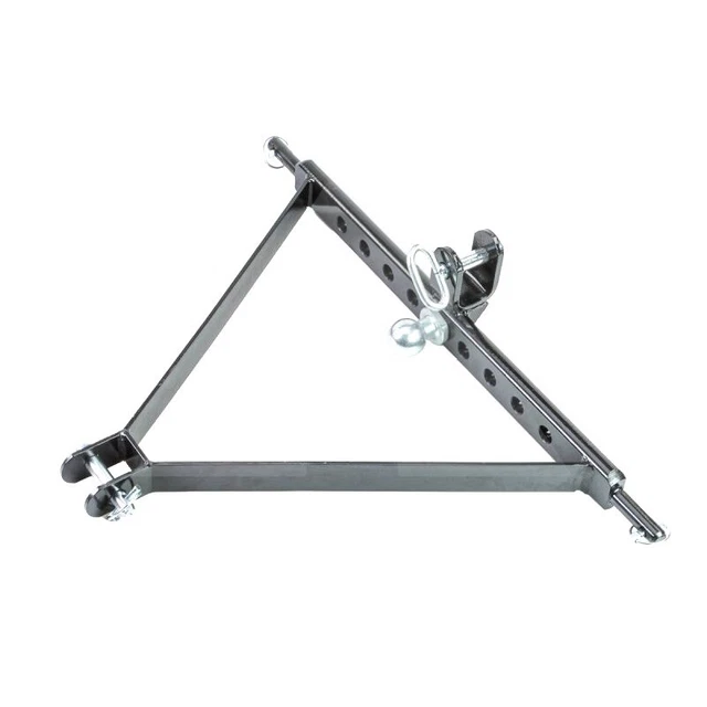3 POINT LINKAGE TOW HITCH - Tractor Mounted Towing Triangle Pin Rear ...