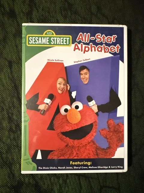 SESAME STREET ALL Star Alphabet Dvd - Region 1 - Free Uk Delivery £14. ...
