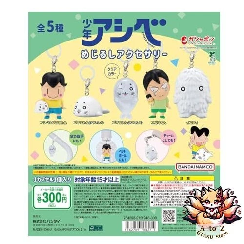 NUOVO ASHIBE THE Boy Sign Accessories [Set Completo di 5] Gacha Capsule ...