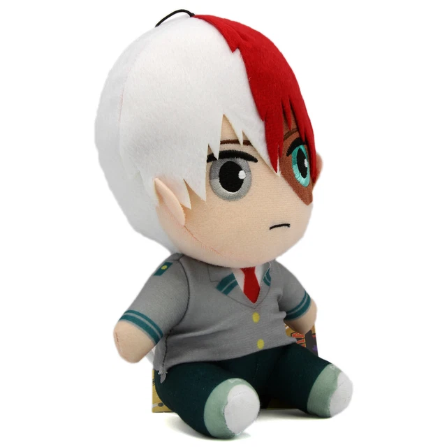NEW SITTING SHOTO Todoroki Uniform MY HERO ACADEMIA 8 inch Plush (Great ...