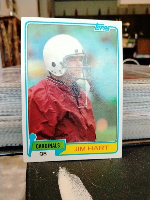 1981 TOPPS FOOTBALL Cardinals Jim Hart St. Louis #401 EUR 1,93 ...