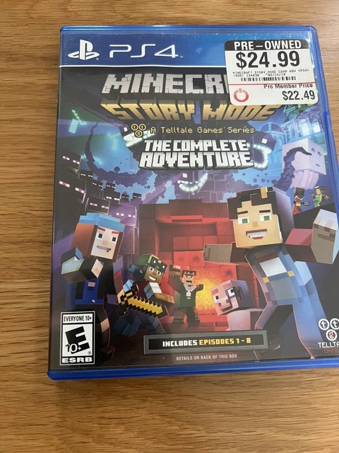 MINECRAFT: STORY MODE - The Complete Adventure (PlayStation 4, 2016 ...