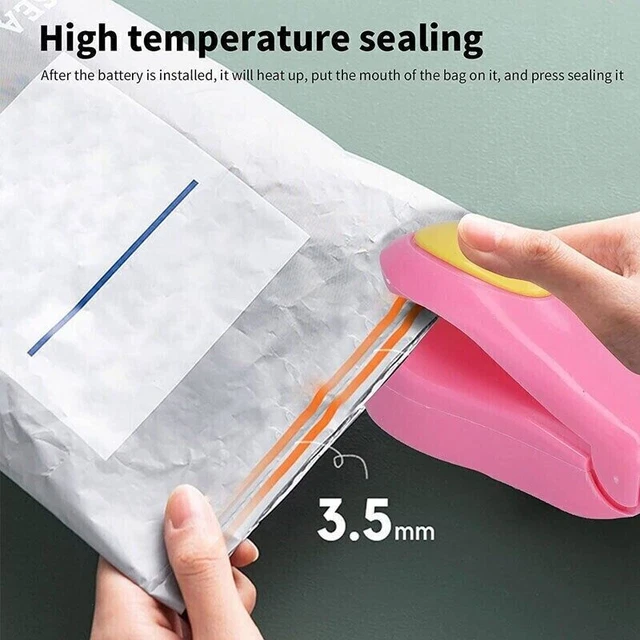 PLASTIC BAG SEALER – Handheld Portable Heat Sealing Machine $11.60 ...