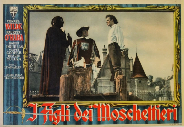 & I FILI Moschettieri (At SWORD'S Punto )" Locandina Italiana Orig EUR ...