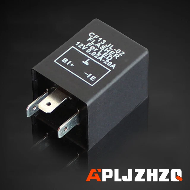 CF13 JL-02 3-PIN LED Flasher Relay For Car Turn Signal Light Hyper ...