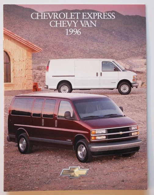 1996 CHEVROLET EXPRESS CHEVY VAN Dealer Brochure Catalog - French ...