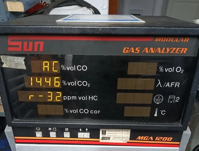 SNAP-ON SUN MGA 1200 emissions gas analyser machine £109.99 - PicClick UK