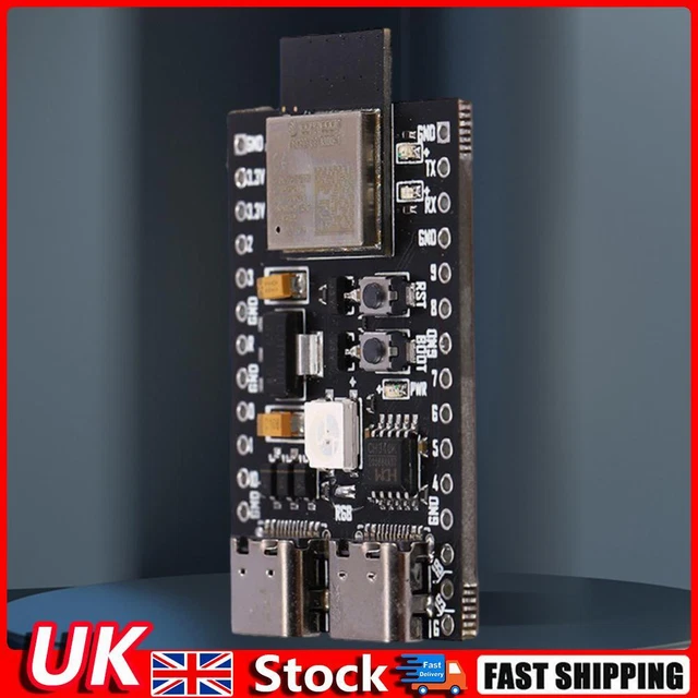 ESP32/ ESP32-S3/ESP32-C3 DEVELOPMENT Board Dual Type-C (ESP32-C3) UK £8 ...