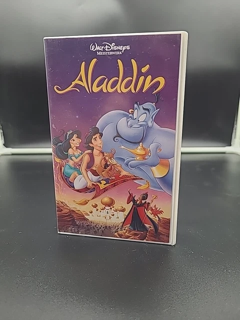 VHS KASSETTE WALT Disney Aladdin mit Hologramm 400 01662 EUR 5,00 ...