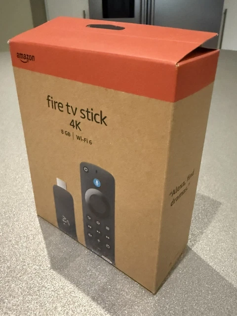 AMAZON FIRE TV Stick 8gb 4K Firestick | Ultra HD | Wi-Fi 6 | Alexa ...