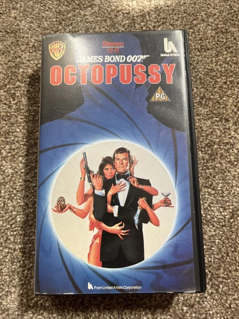 JAMES BOND 007 Octopussy VHS Tape Stereo rare VHS Great Condition £8.99 ...