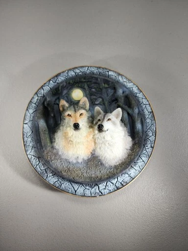 Collector Plates, Wolves, Wild Animals, Animals, Collectibles - PicClick