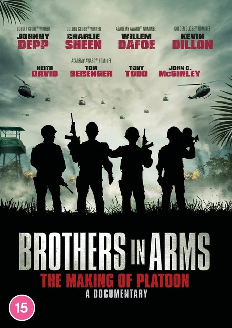 BROTHERS IN ARMS: The Making of Platoon (DVD) Johnny Depp Willem Dafoe ...