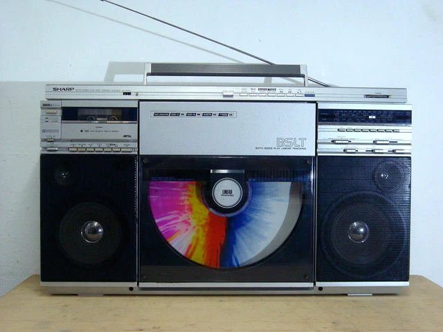 SHARP VZ 2500H Boombox Tangentialplattenspieler Vintage 80 er $1,304.02 ...