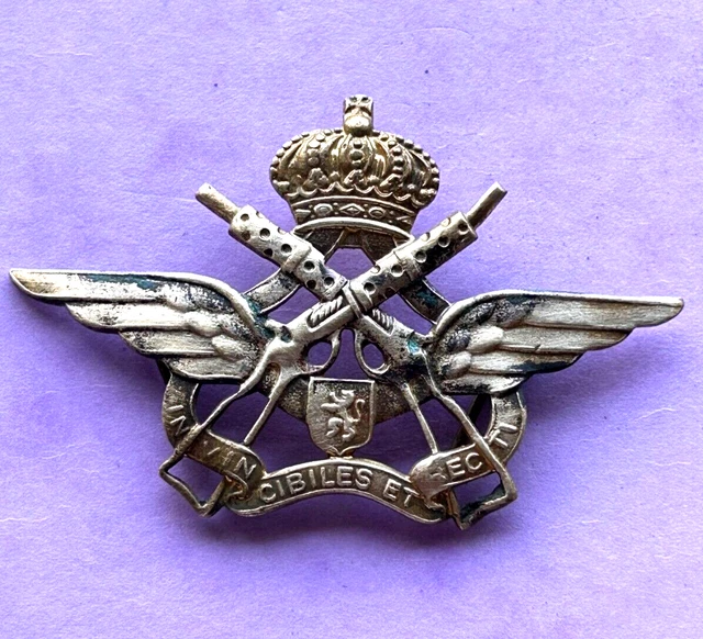 #20140# INSIGNE MILITAIRE belge Airforce Air Commando Badge L'Armee ...