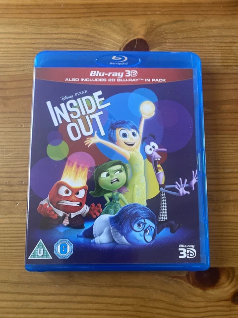 DISNEY’S INSIDE OUT - Blu-ray 3D + 2D EUR 6,05 - PicClick IT