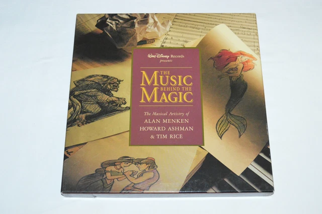 WALT DISNEY THE Music Behind The Magic 4-DISC CD BOX SET Movie ...