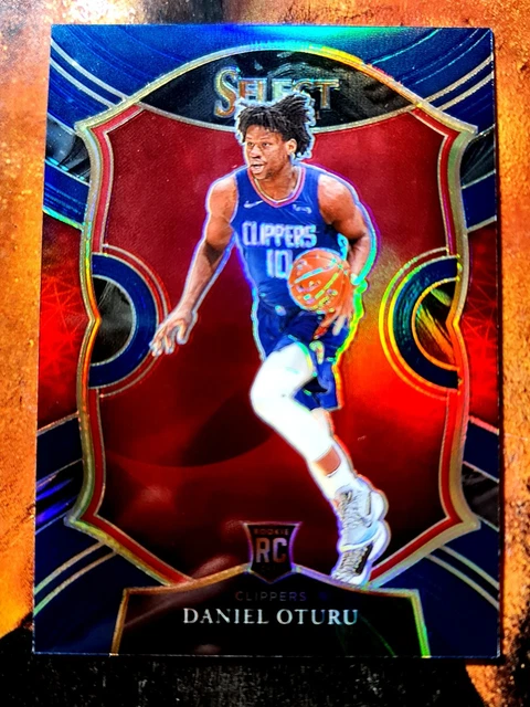 2020-21 DANIEL OTURU Select Blue Concourse Clippers #93 Rc Rookie $1.85 ...