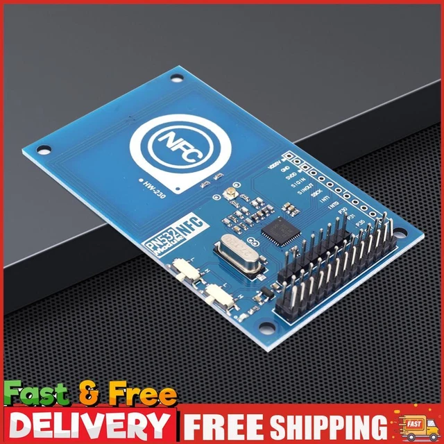 PN532 NFC CARD Reader Module UART Port 13.56MHz Portable for Raspberry ...