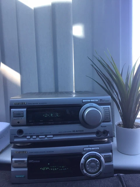 AIWA XR-AVH1000 STEREO Stack Hifi Separates MX-NAVH1000K + GE-NAVH1000 ...
