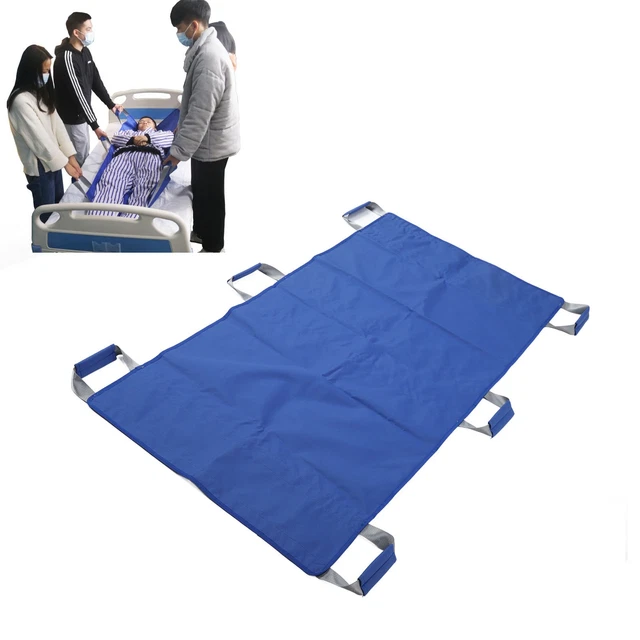 PATIENT LIFT TRANSFER Sheet Soft Hospital Bed Positioning Pad With 6 ...