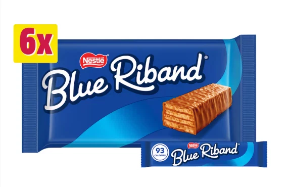 36 X NESTLE Blue Riband Original Bars - 6 packs of 6 british classics ...